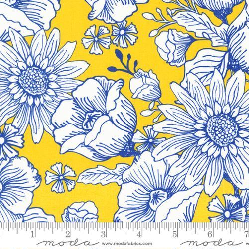 sunflower pattern fabric