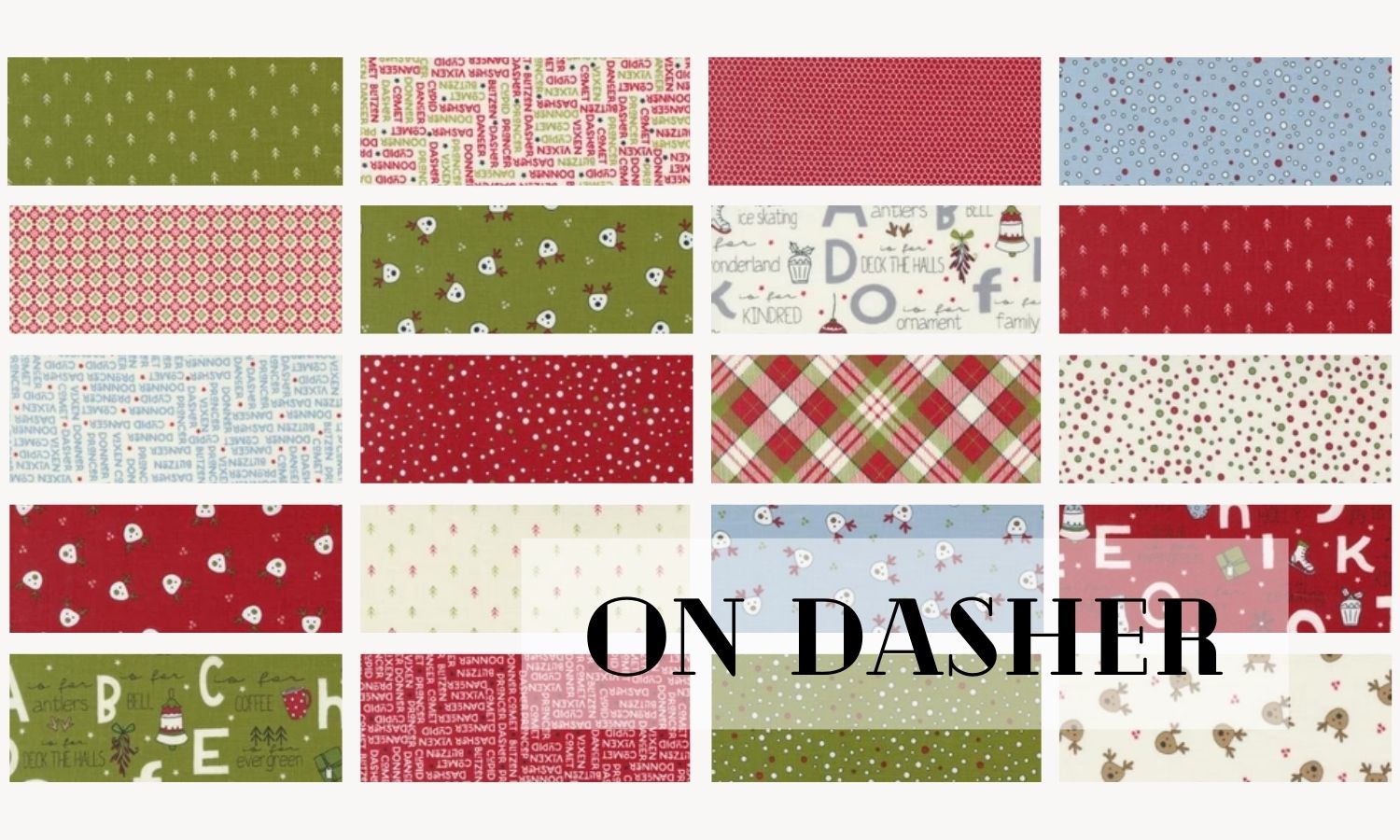 On Dasher by Sweetwater for Moda Fabrics