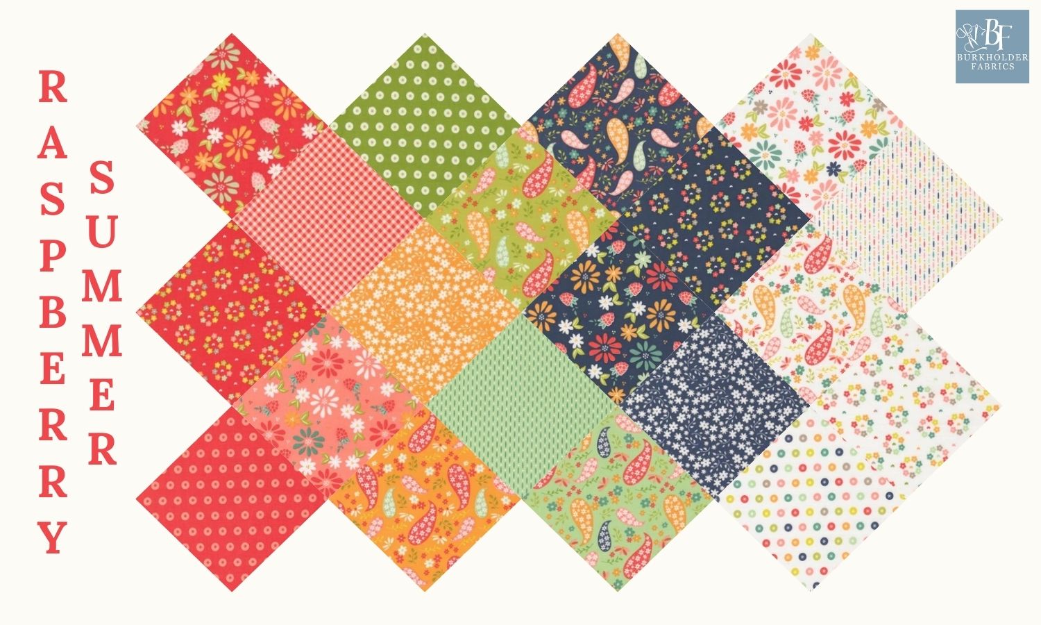 Raspberry Summer by Sherri and Chelsi for Moda Fabrics