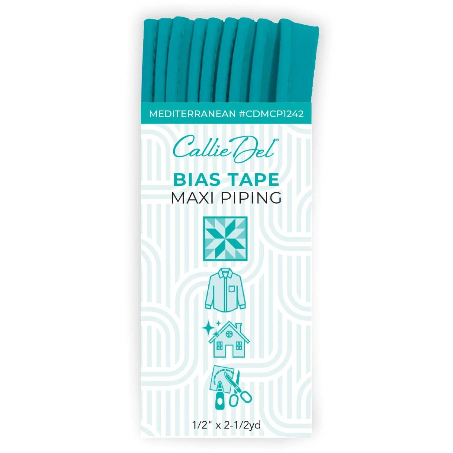 CHK Callie Del Maxi Corded Piping Tape - CDMCP1242 Mediterranean