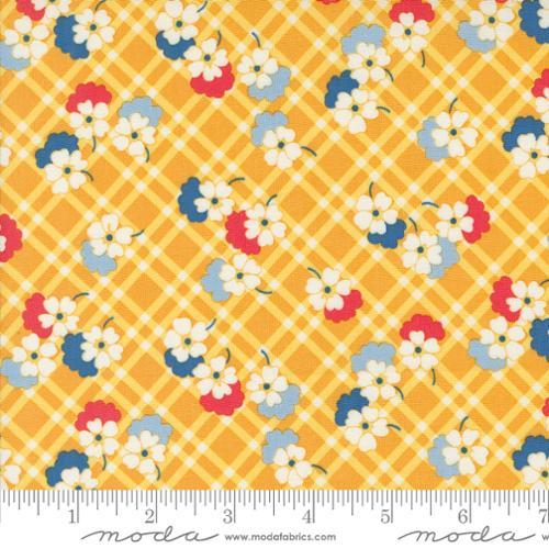 MODA 30's Playtime - 33754-16 Buttercup - Cotton Fabric