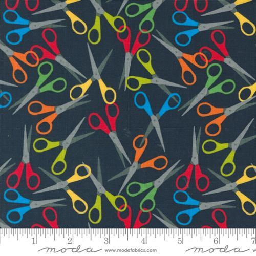 MODA Back To School - 20894-19 Blackboard - Cotton Fabric
