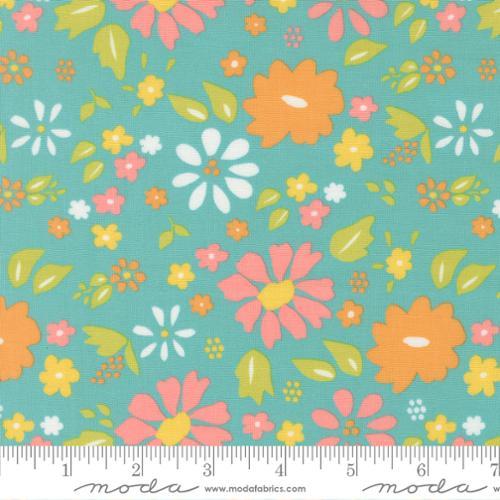 MODA Delightfully Yours - 37700-18 Poolside - Cotton Fabric