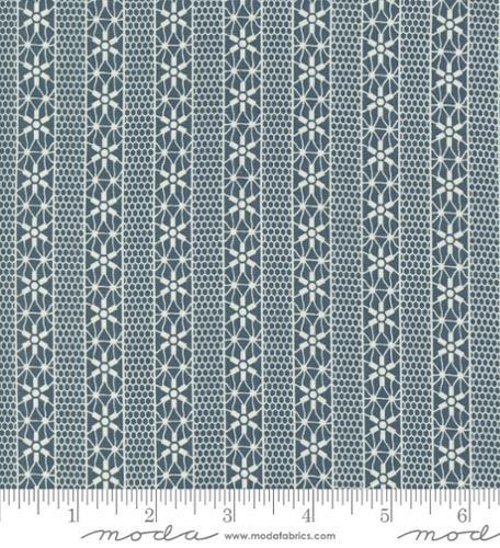 MODA Snowman Gatherings IV - 49252-13 Lake - Cotton Fabric