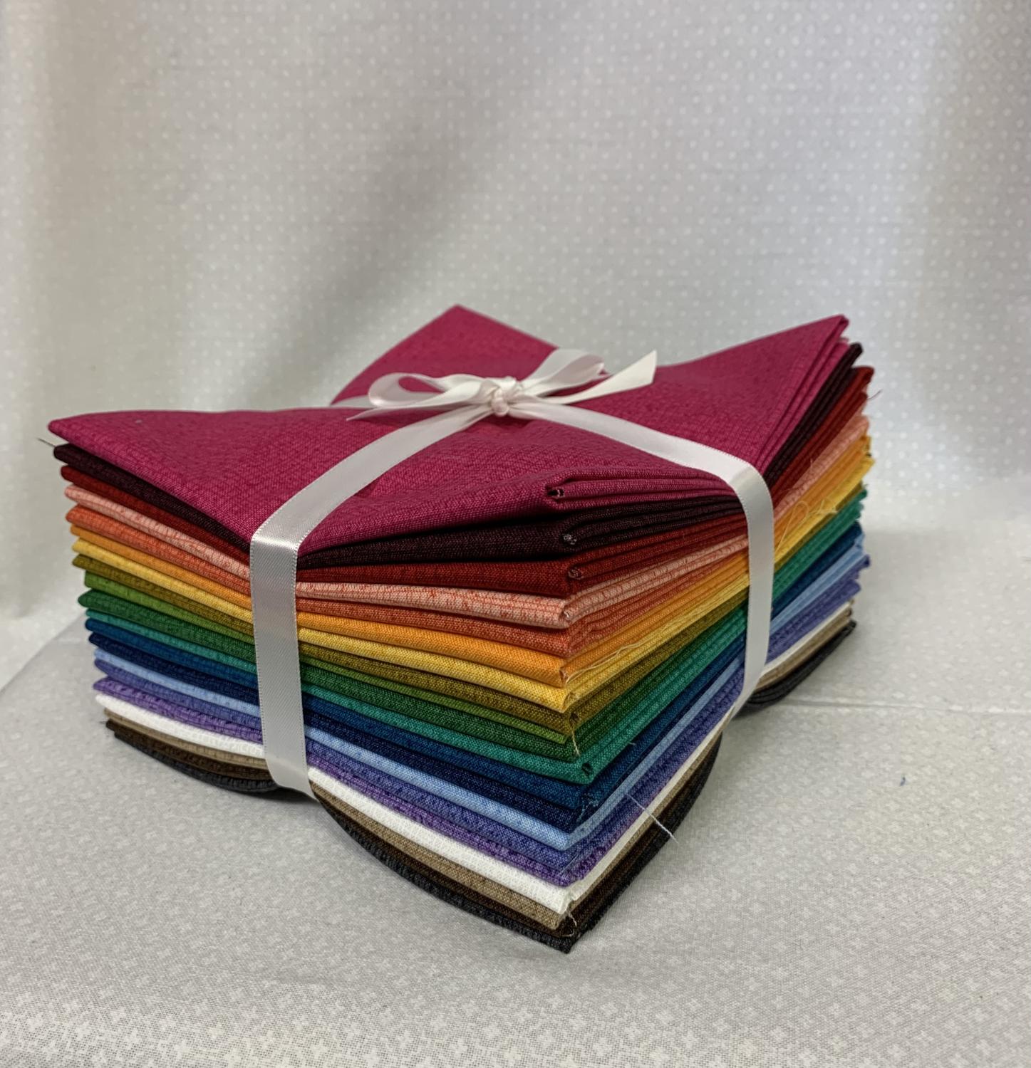 MODA Thatched Fat Quarter Bundle - 20 Fat Quarters - Cotton Fabric