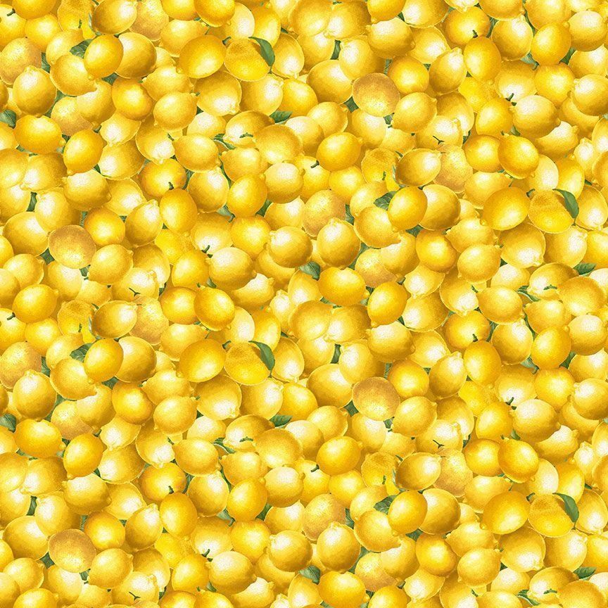 TT Limoncello Packed Lemons - CD3445-LEMON - Cotton Fabric