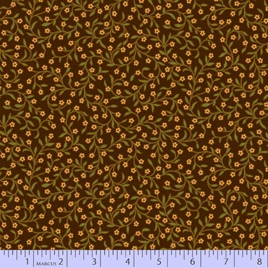 MB Spice Bazaar R2110-BROWN - Cotton Fabric