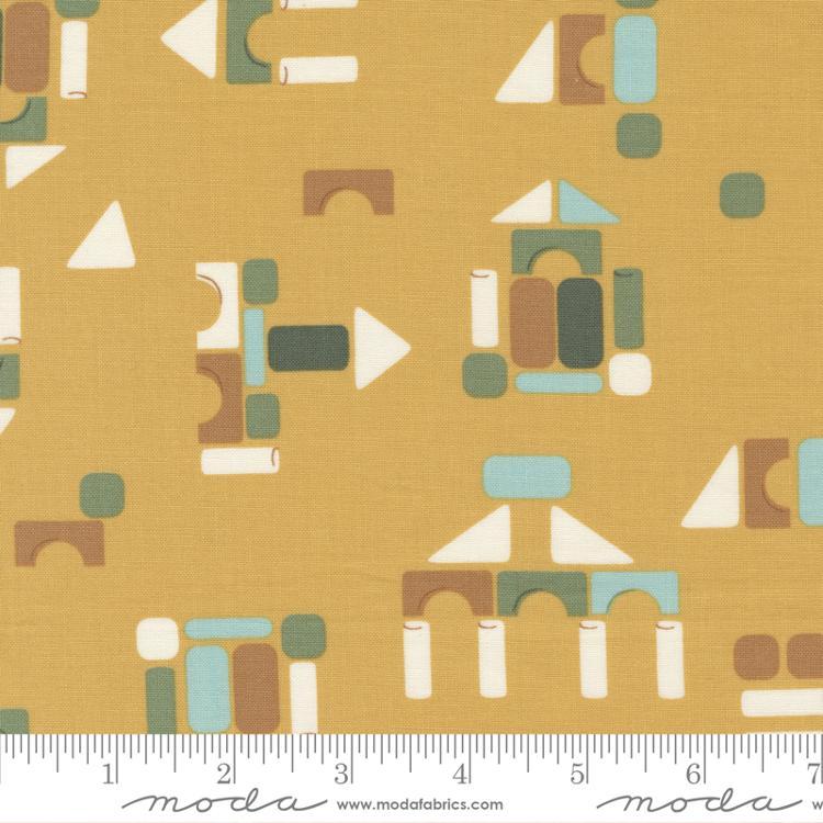 MODA ABC XYZ - 20814-14 Yellow - Cotton Fabric