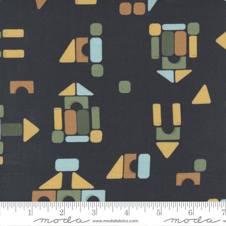 MODA ABC XYZ - 20814-20 Black - Cotton Fabric