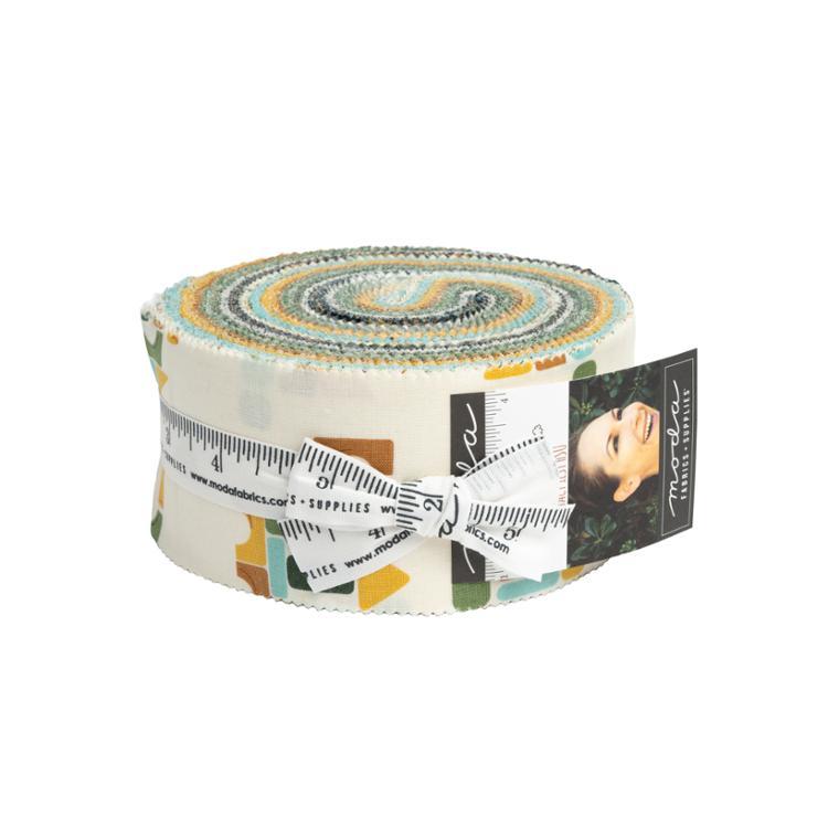 MODA ABC XYZ Jelly Roll 33670JR - Cotton Fabric