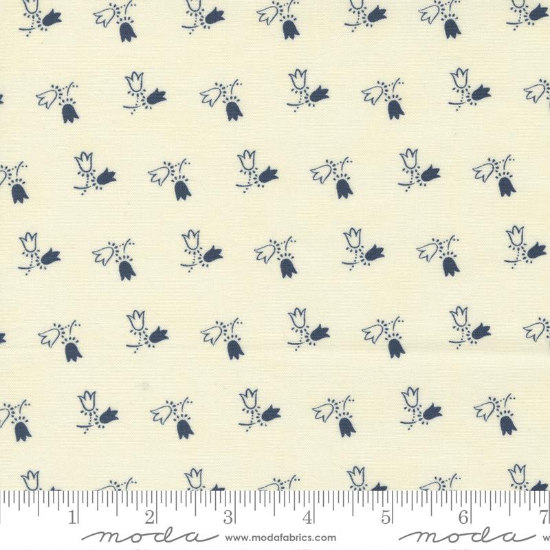 MODA Garden Gatherings Shirtings 49177-13 Hydrangea - Cotton Fabric