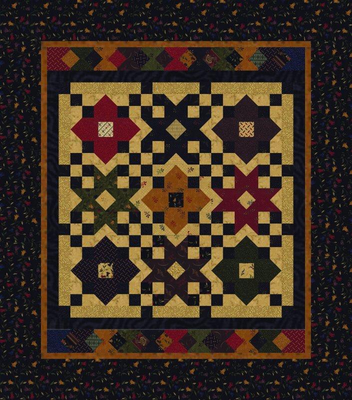 Moda Pheasant Feathers Quilt Pattern Project Sheet