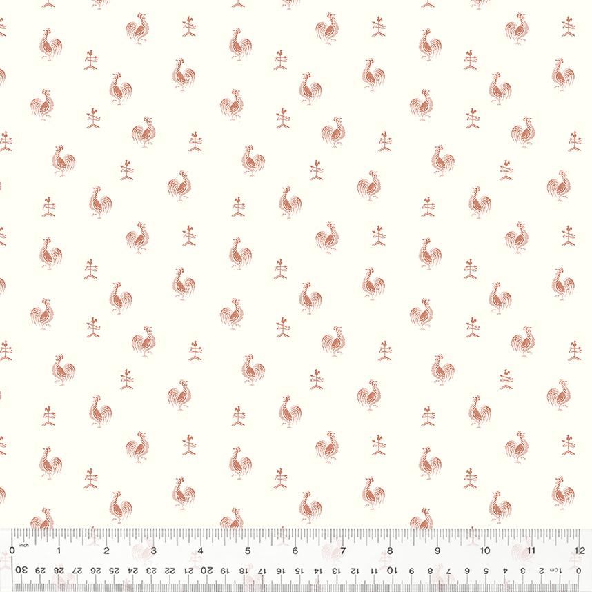 WHM Sacramento 53416-1 Brick - Cotton Fabric