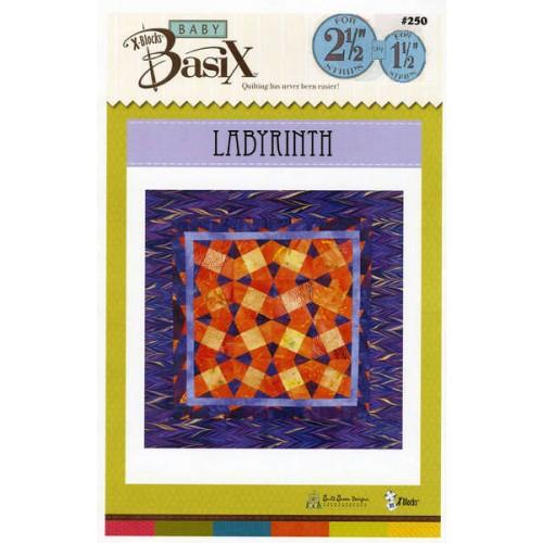 X-Blocks Baby Basix Labyrinth Quilt Pattern - XB250