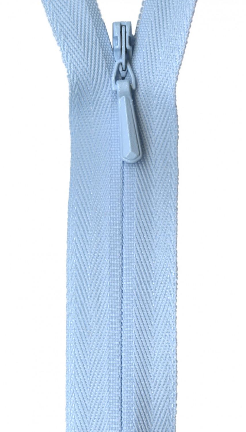 YKK Unique Invisible Zipper 22 Inch Powder Blue - UNI22-542